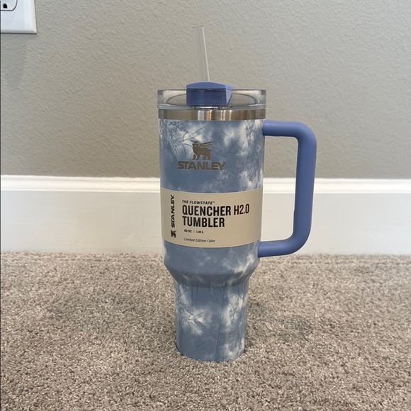 Stanley | Dining | Stanley Blue Tie Dye Tumbler 4oz | Poshmark
